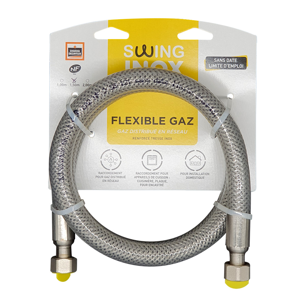 Flexible gaz pour le gaz de réseau - Chuchu Decayeux